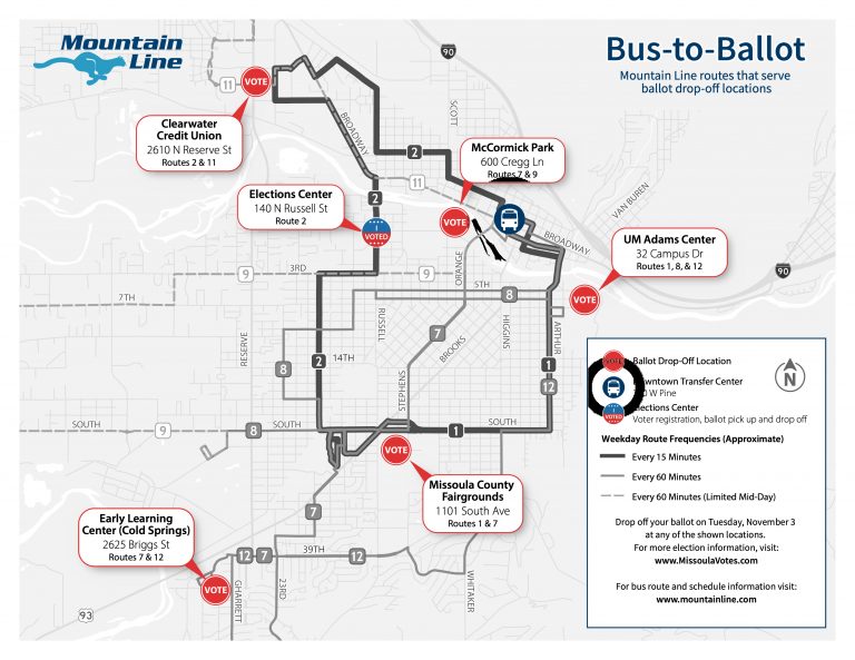Mountain Line Releases Special Bus-to-Ballot Map Ahead of Election ...